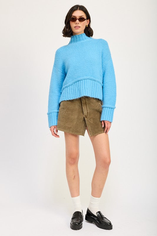 TURTLE NECK BODY SWEATER – SHOP DDMINE